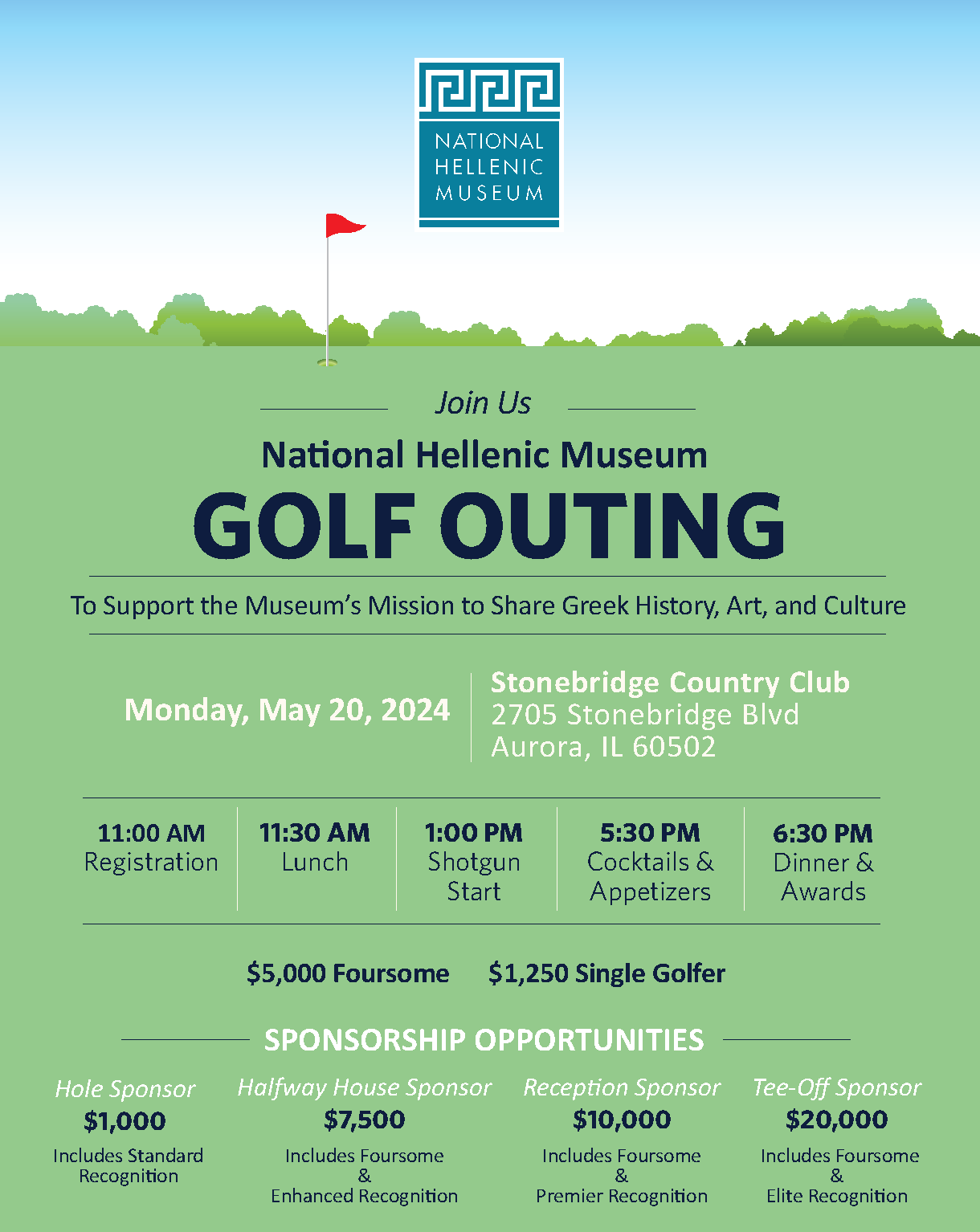 Golf Outing 2024 - National Hellenic Museum